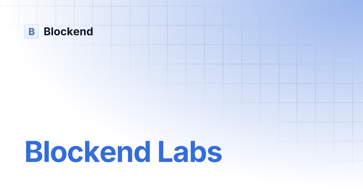 Blockend Labs | Compass Legacy | Blockend
